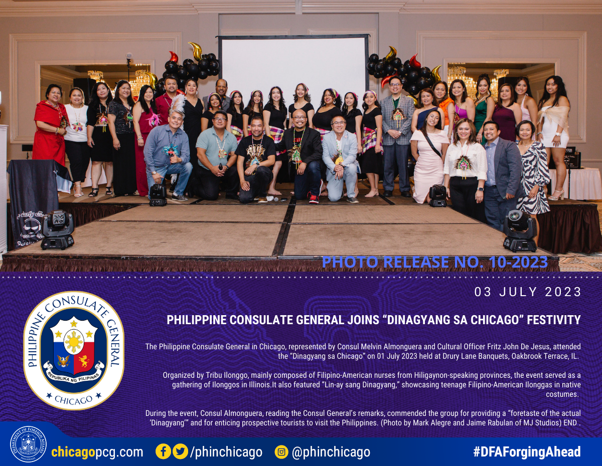 Press Release | PHILIPPINE CONSULATE GENERAL - CHICAGO
